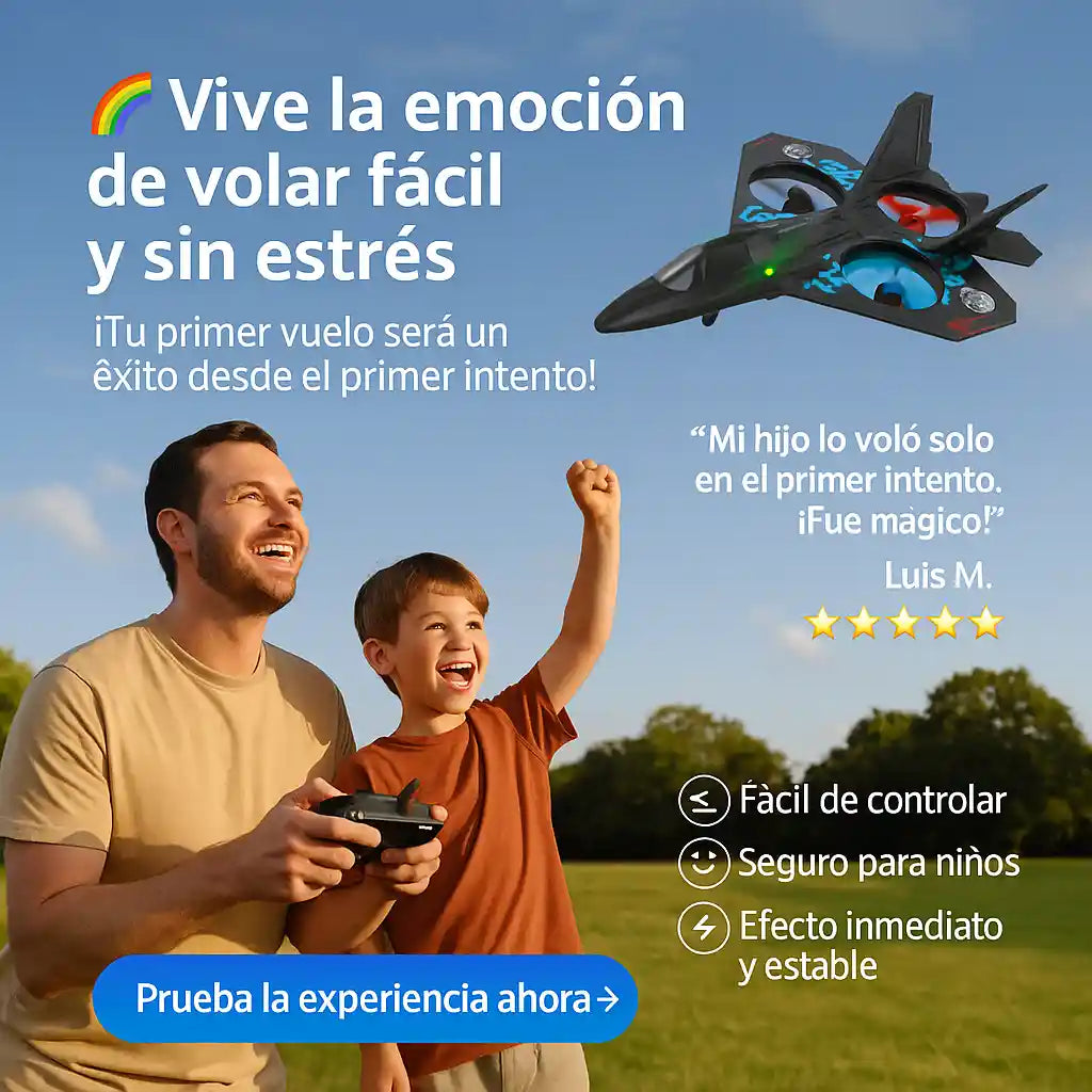 Avión acrobático THUNDER CHARGE™ - 🛩️ Vive la emoción de volar – MIDARO